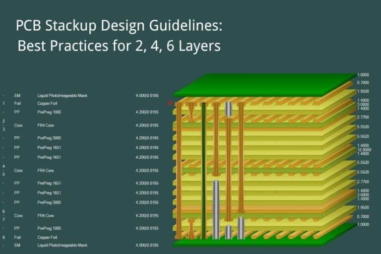 PCB Stackup Design Guidelines: Best Practices for 2, 4, 6 Layers - JHYPCB