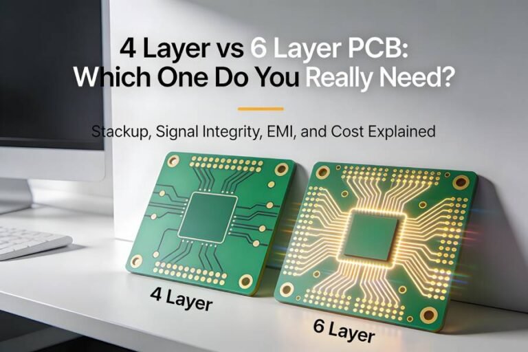 4 Layer PCB Stackup Guide: Standard FR4, EMI, and Best Practices - JHYPCB