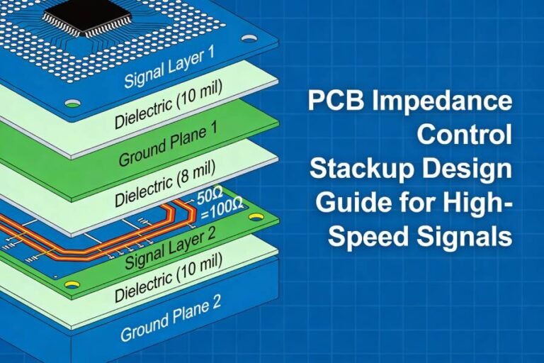 PCB Impedance Control Stackup Design Guide for High‑Speed Signals - JHYPB