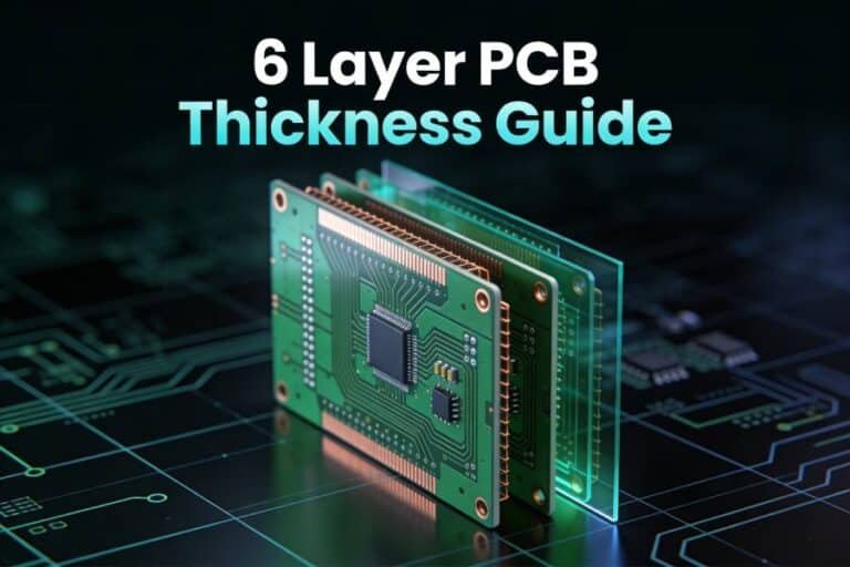 6 Layer PCB Thickness Guide: Standard Options, Stackup Examples and ...