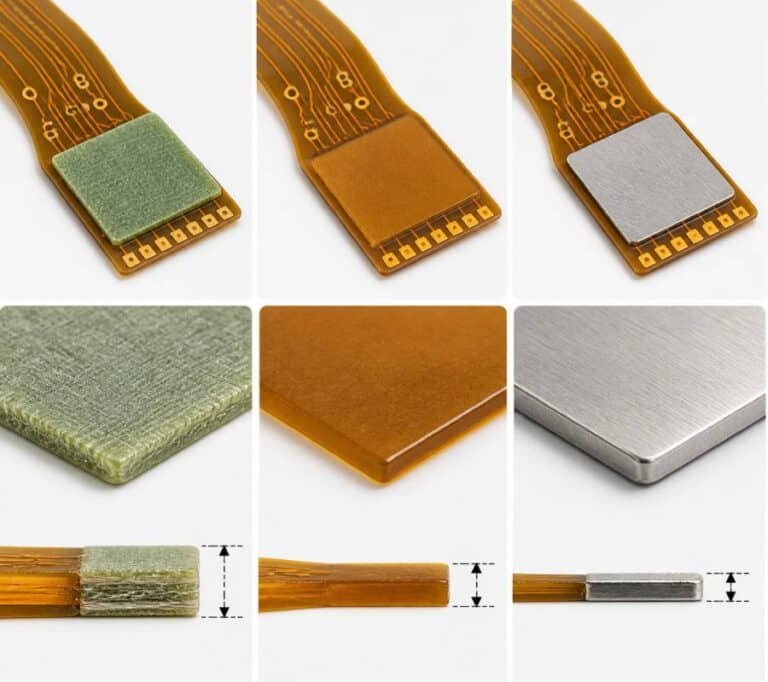 Flexible PCB Stiffener Thickness Guide: Materials, Sizes, and Selection ...